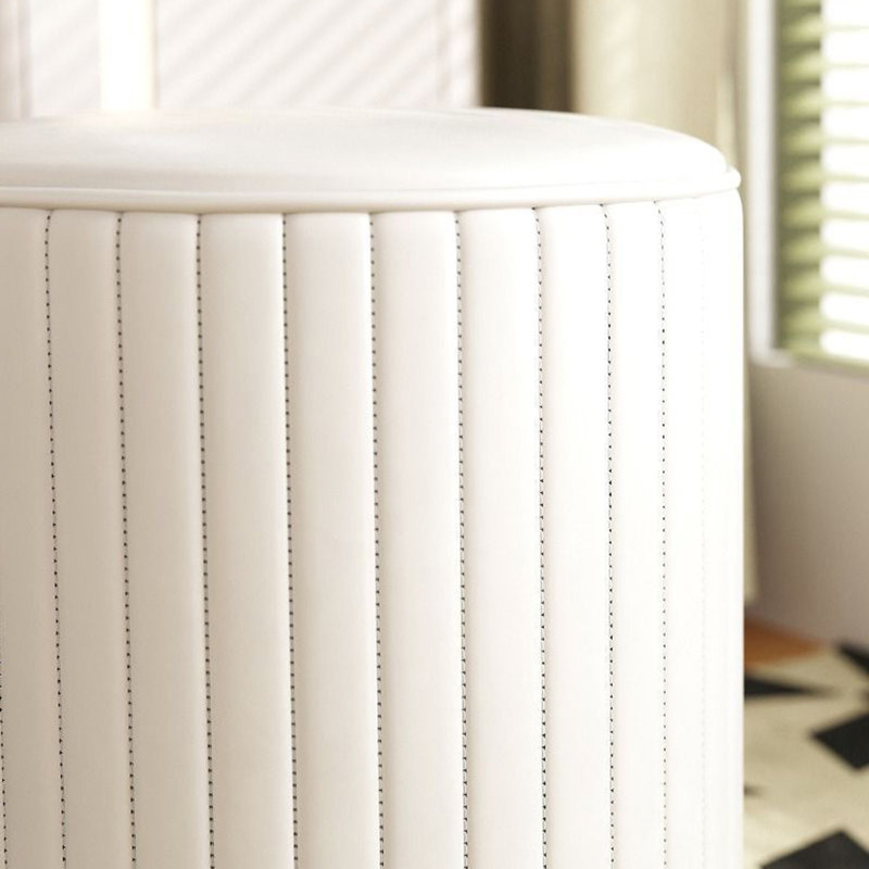 Mercer41 Solid + Manufactured Wood Accent Stool | Wayfair