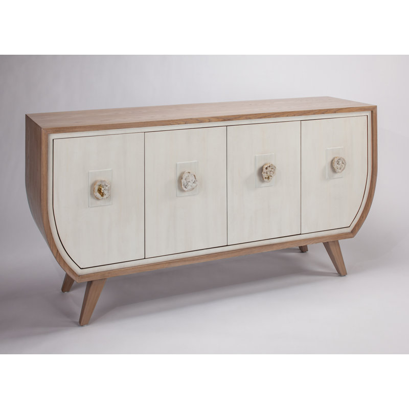 Artmax Oak/White 68" Wide Sideboard | Wayfair