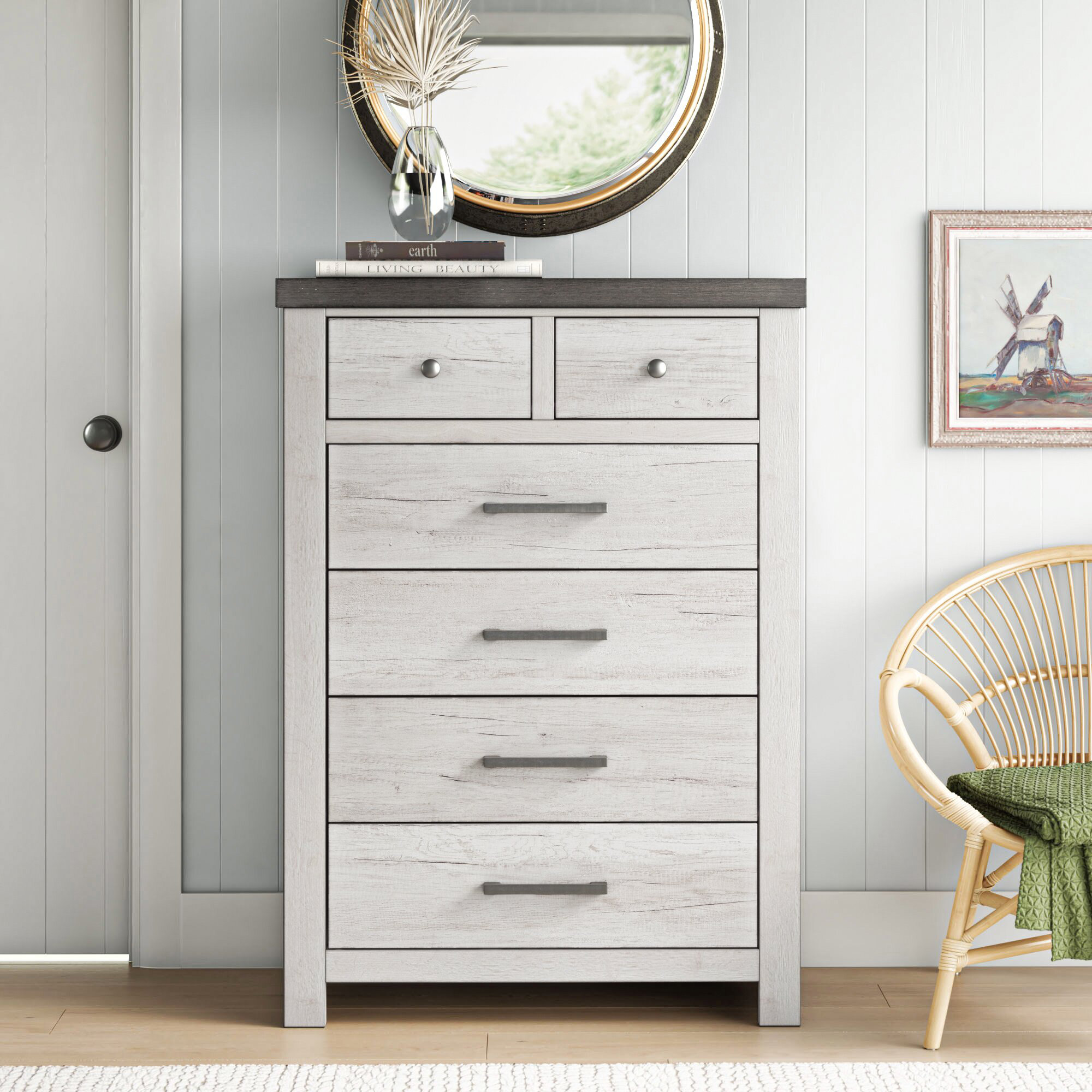 Sand & Stable™ Morrison 6 Drawer Standard Dresser & Reviews - Wayfair ...