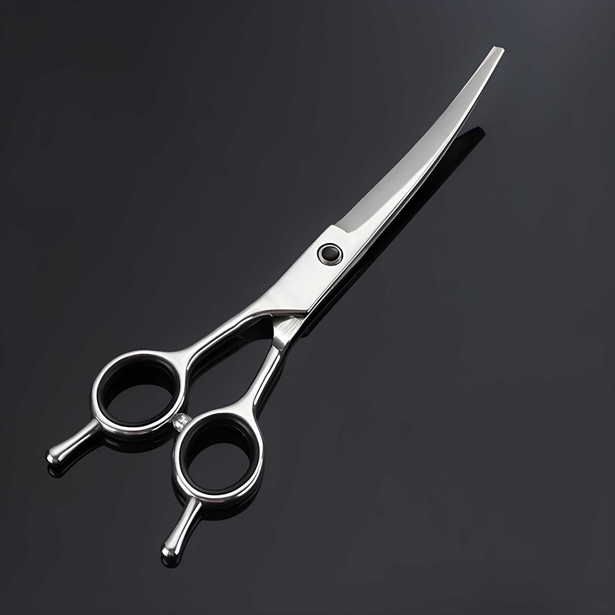 NUODA 7-Inch Dual Tail Dual Use Curved Scissors, Flexible And Efficient ...