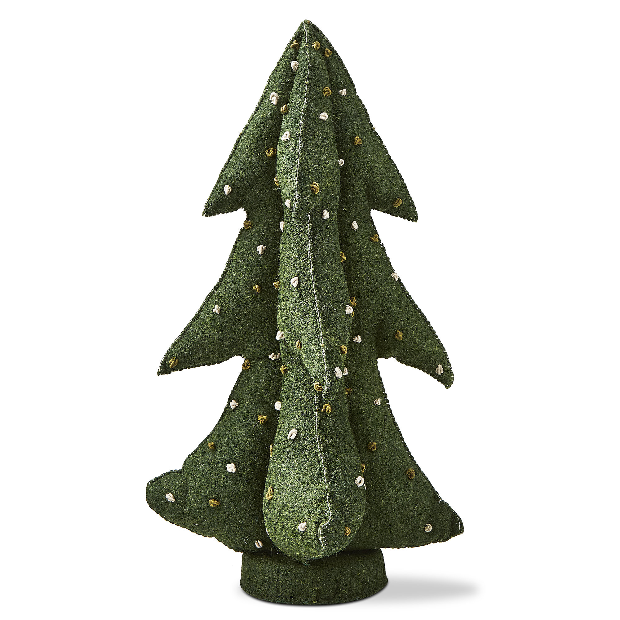 The Holiday Aisle® French Knot Wool Tree Decor Lg | Wayfair