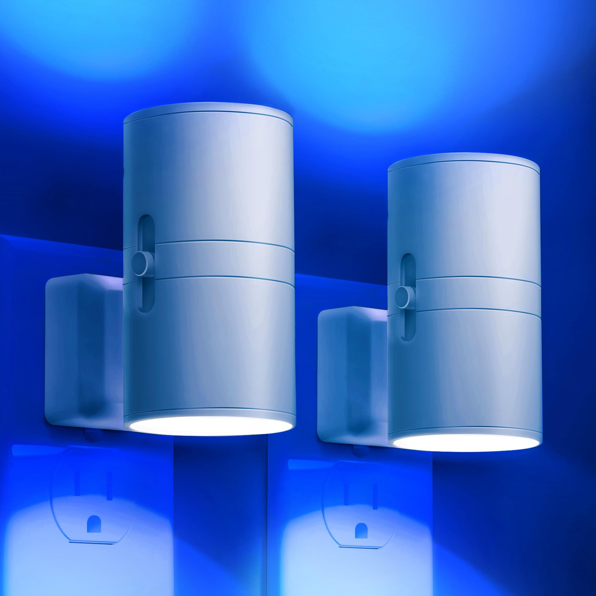 NURTOR LED Night Light, Bluey Night Light, Light Sensor, Dimmable Night ...