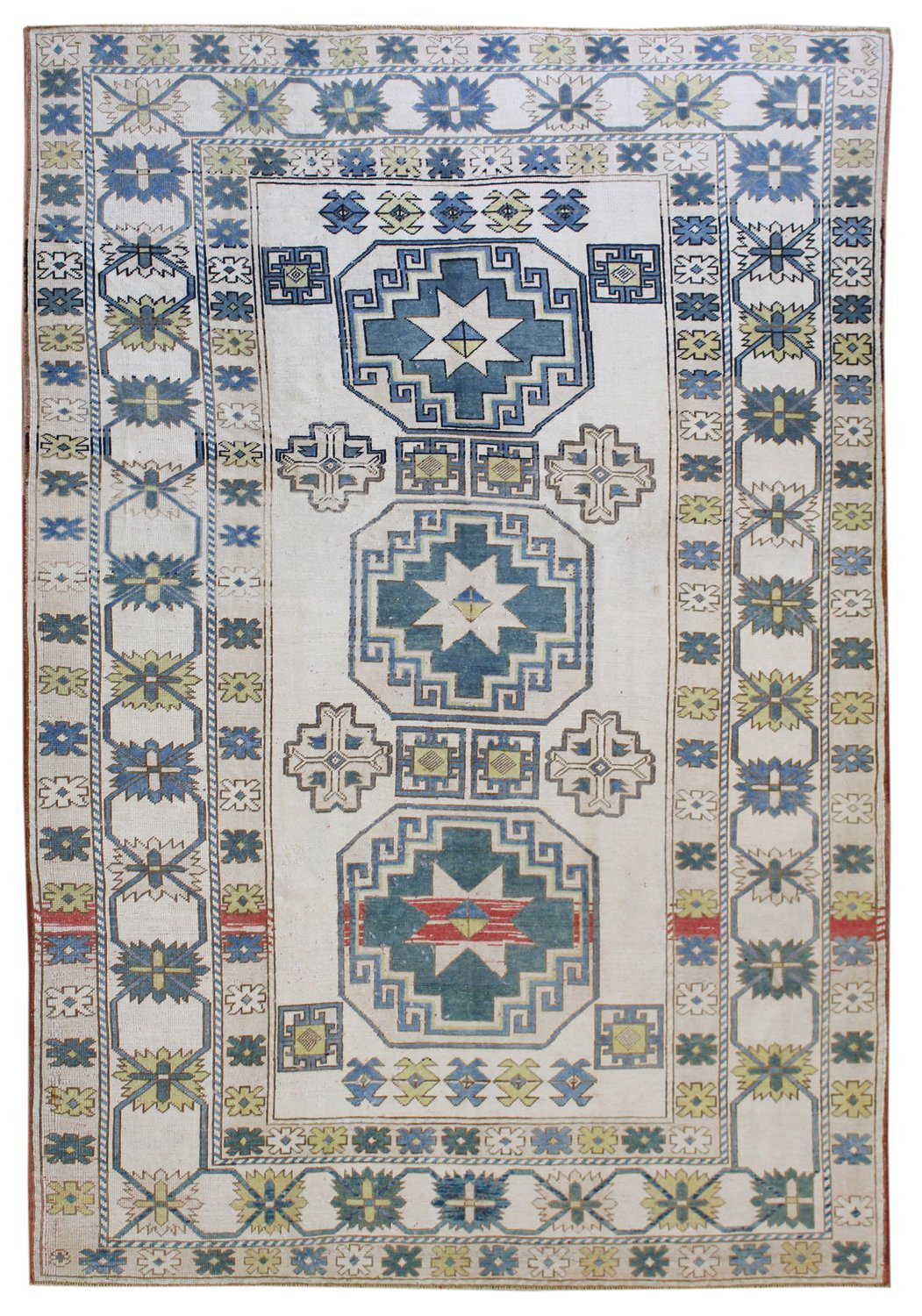 Landry & Arcari Rugs and Carpeting Tapis unique en laine noué à la main ...