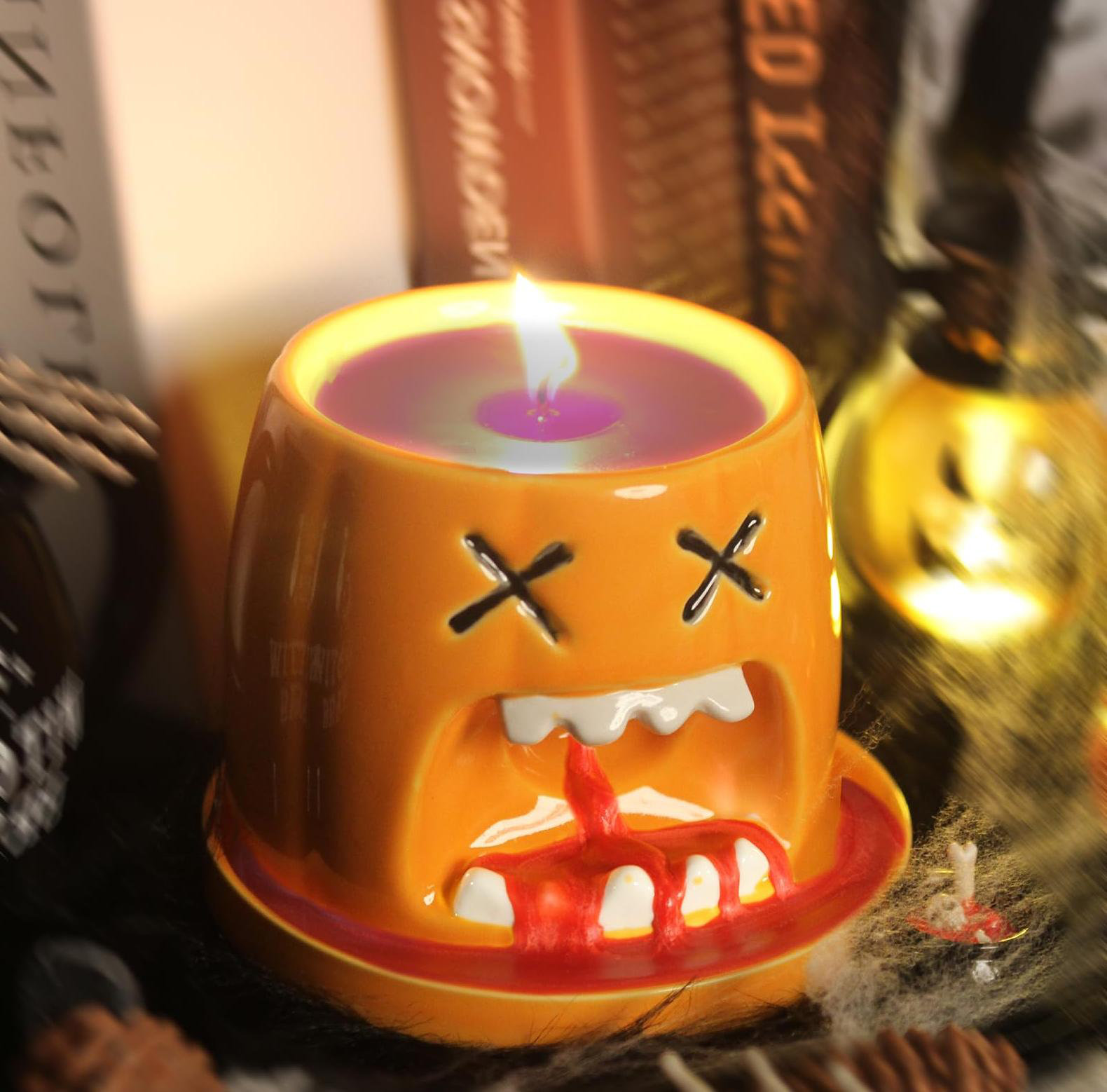 The Holiday Aisle® Halloween Candles: Gothic Bleeding Candles made from ...