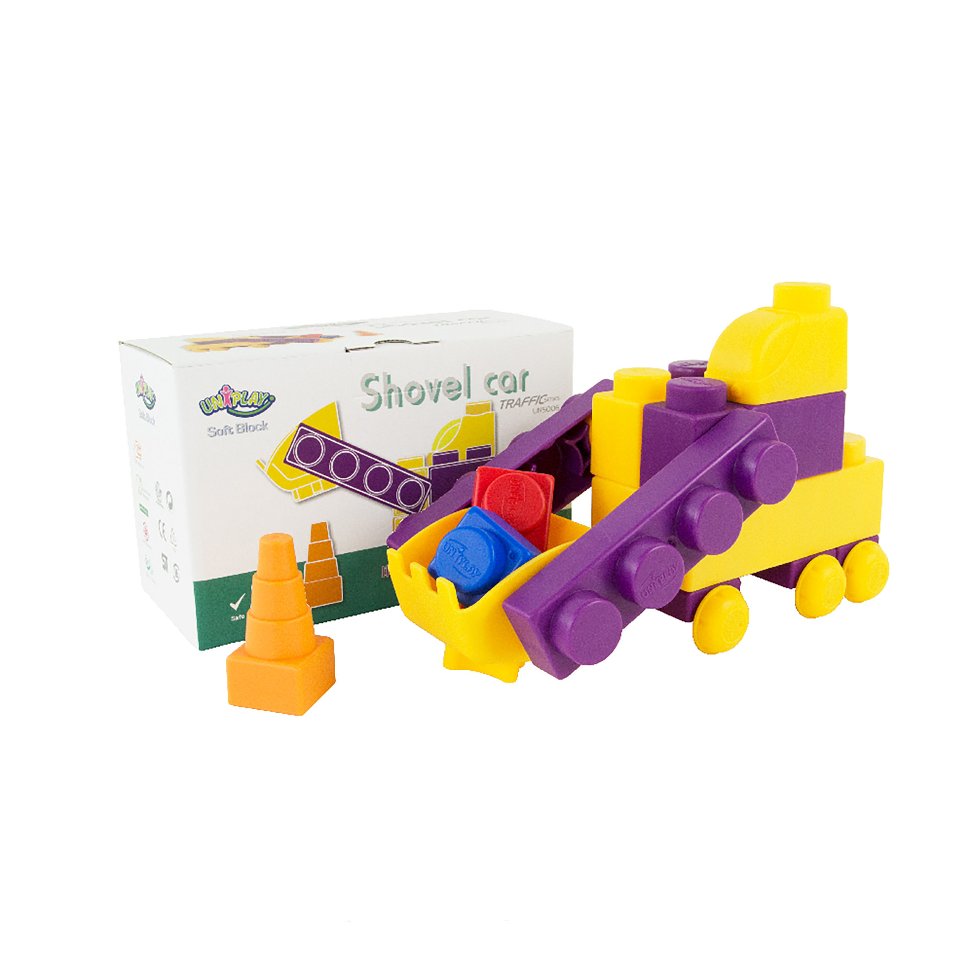 UNiPLAY Traffic Series Soft Building Blocks | Wayfair