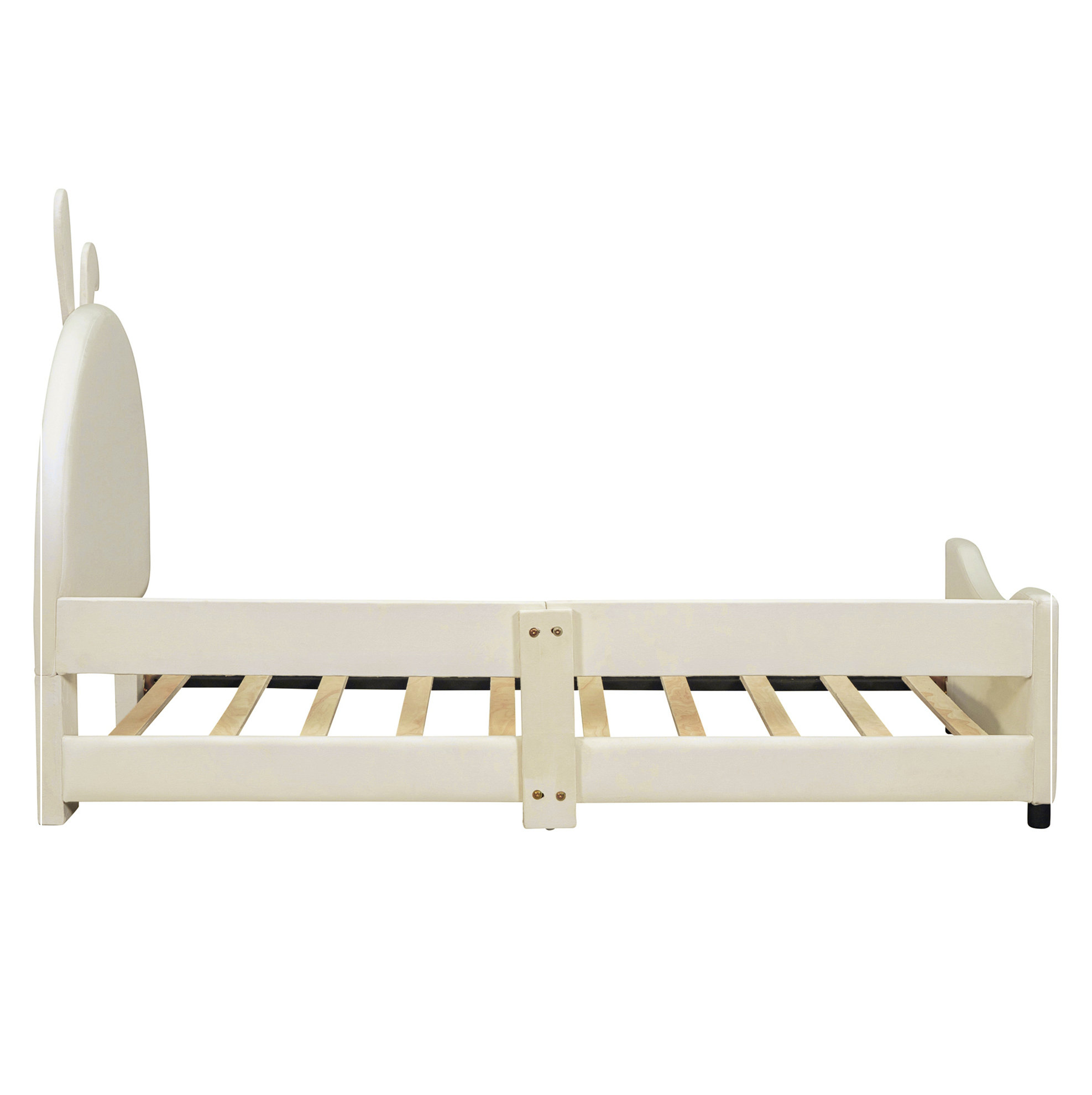 Ophelia & Co. Twin Size Upholstered Daybed with Rabbit Ear Shaped ...