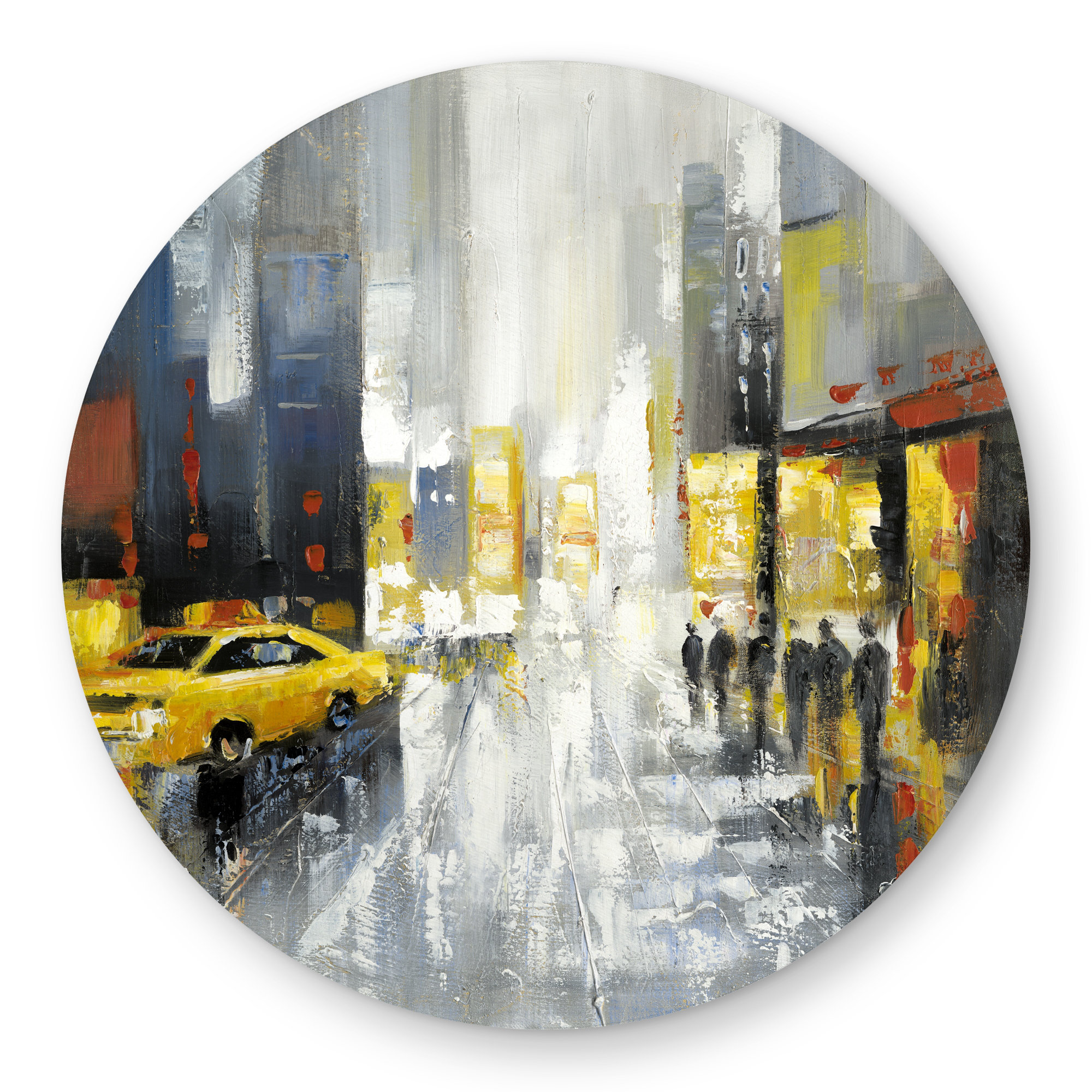 Begin Edition International Inc. Rainy Busy Street Rug - Building ...
