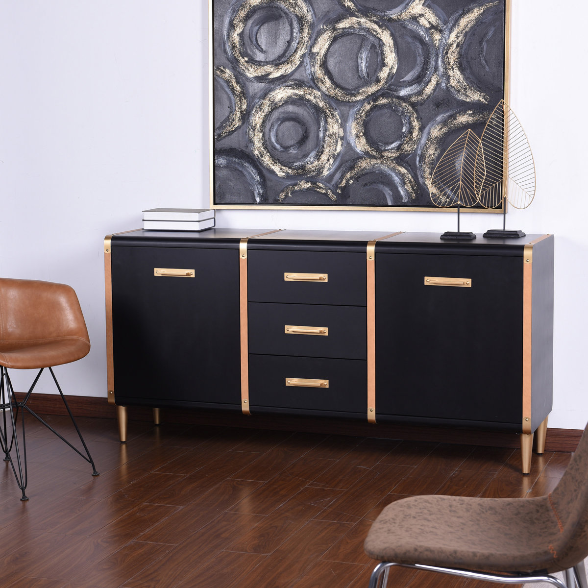 Everly Quinn Colsten 65.75'' Sideboard | Wayfair