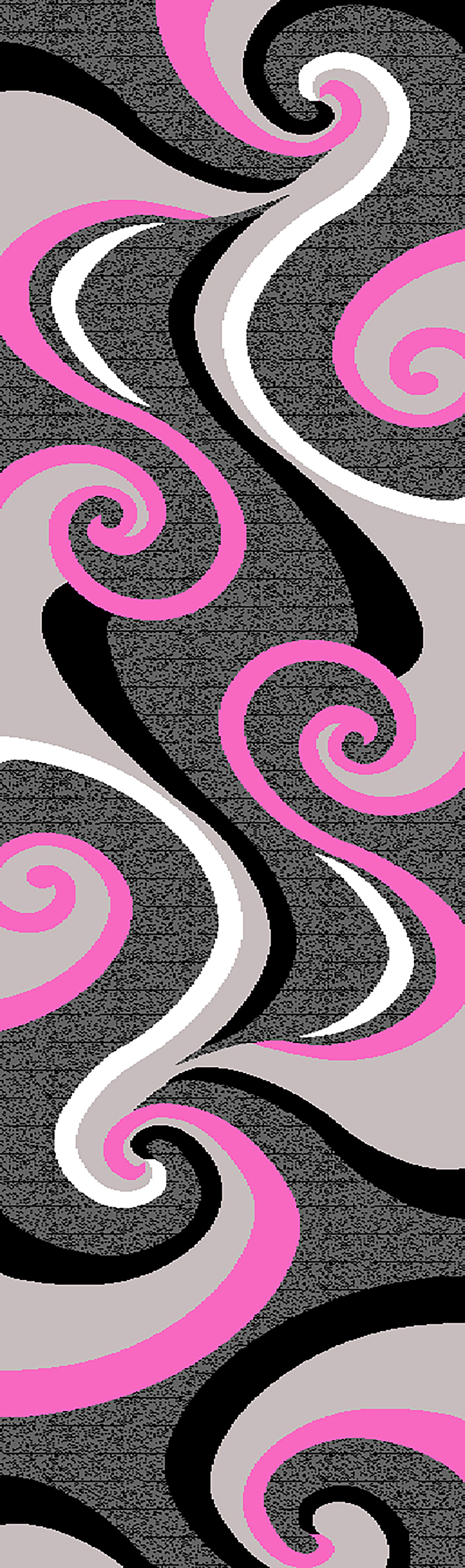 Ivy Bronx Mccampbell 3D Modern Contemporary Abstract Pink / Gray Area ...