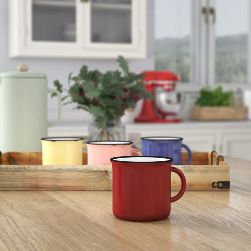 Canvas Home Tinware Stoneware Coffee Mug 16oz & Reviews | Wayfair