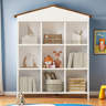 Lark Manor™ House-Shaped Storage Rack With Nine Storage Compartments ...