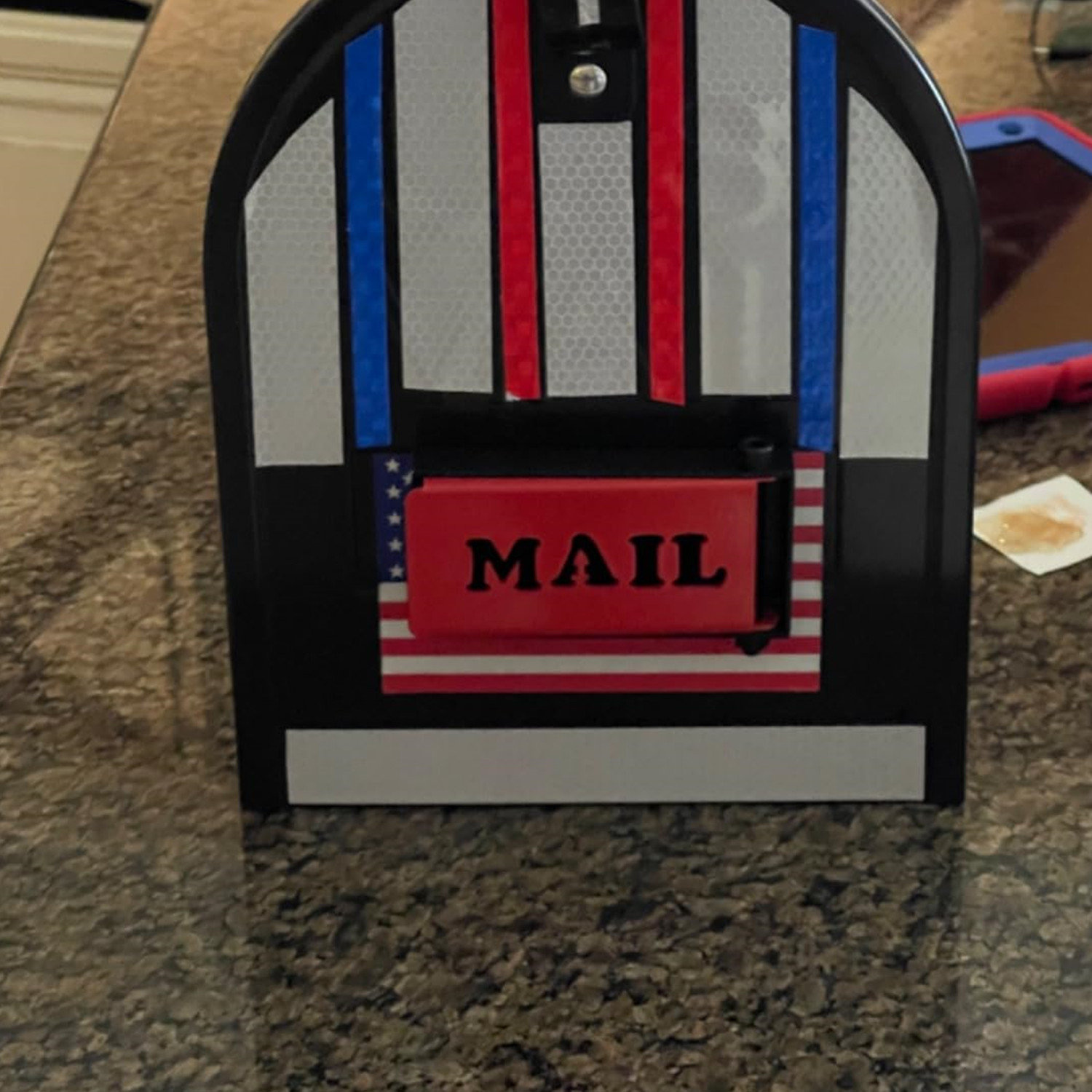 dVault Professional Mailbox Flag, Galvanized Steel Universal Outgoing ...