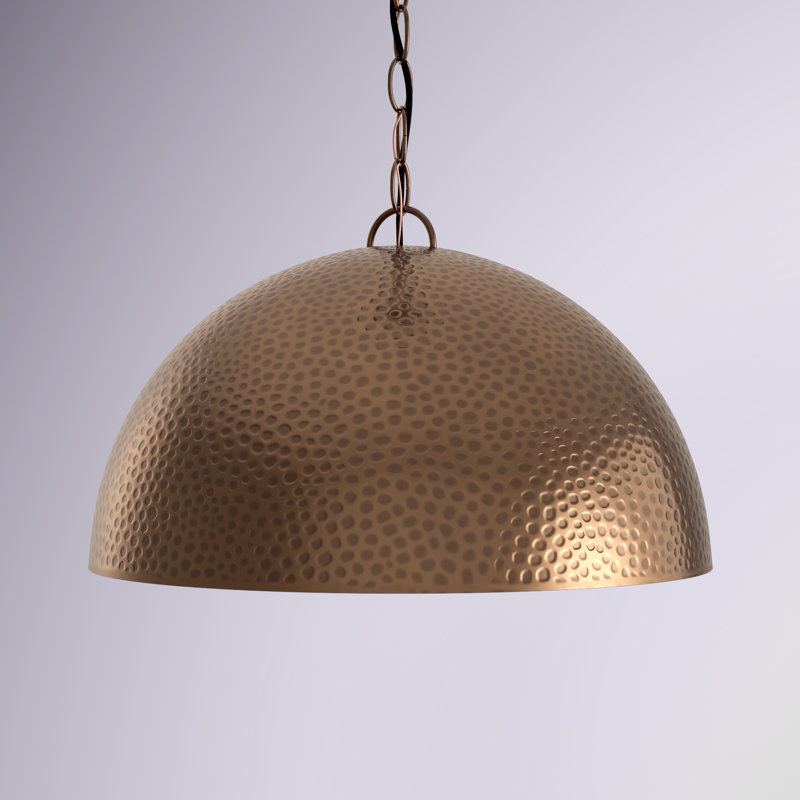 Mistana™ Cynthia 1 - Light Single Dome Pendant & Reviews | Wayfair