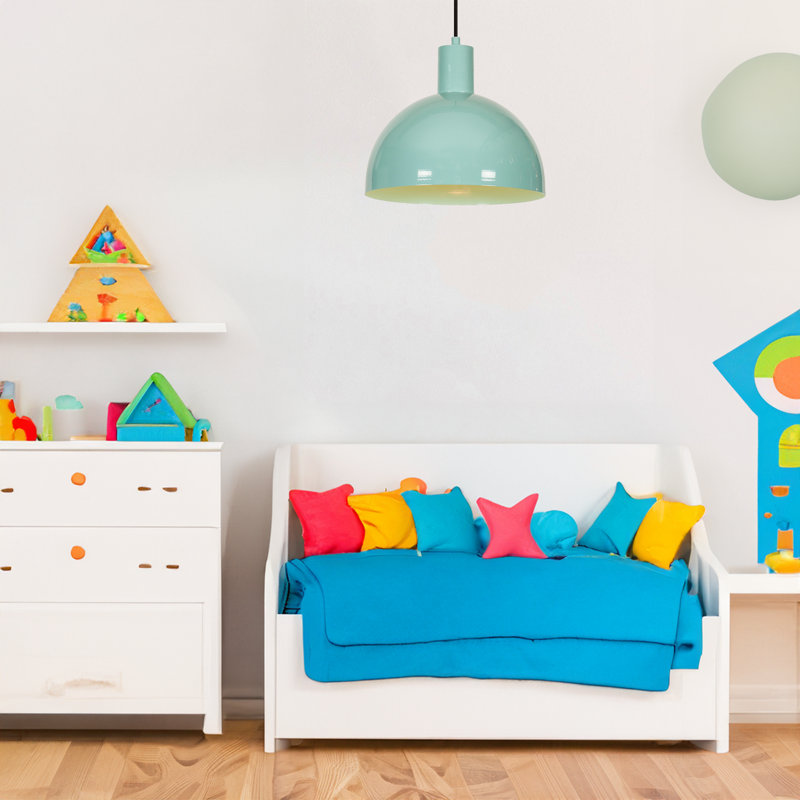 Breakwater Bay Wayment 1 - Light Turquoise Pendant | Wayfair