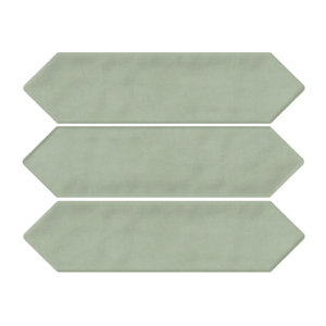 Giorbello Glazed Ceramic Picket Subway Tile 3" x 12"- Glossy & Reviews ...