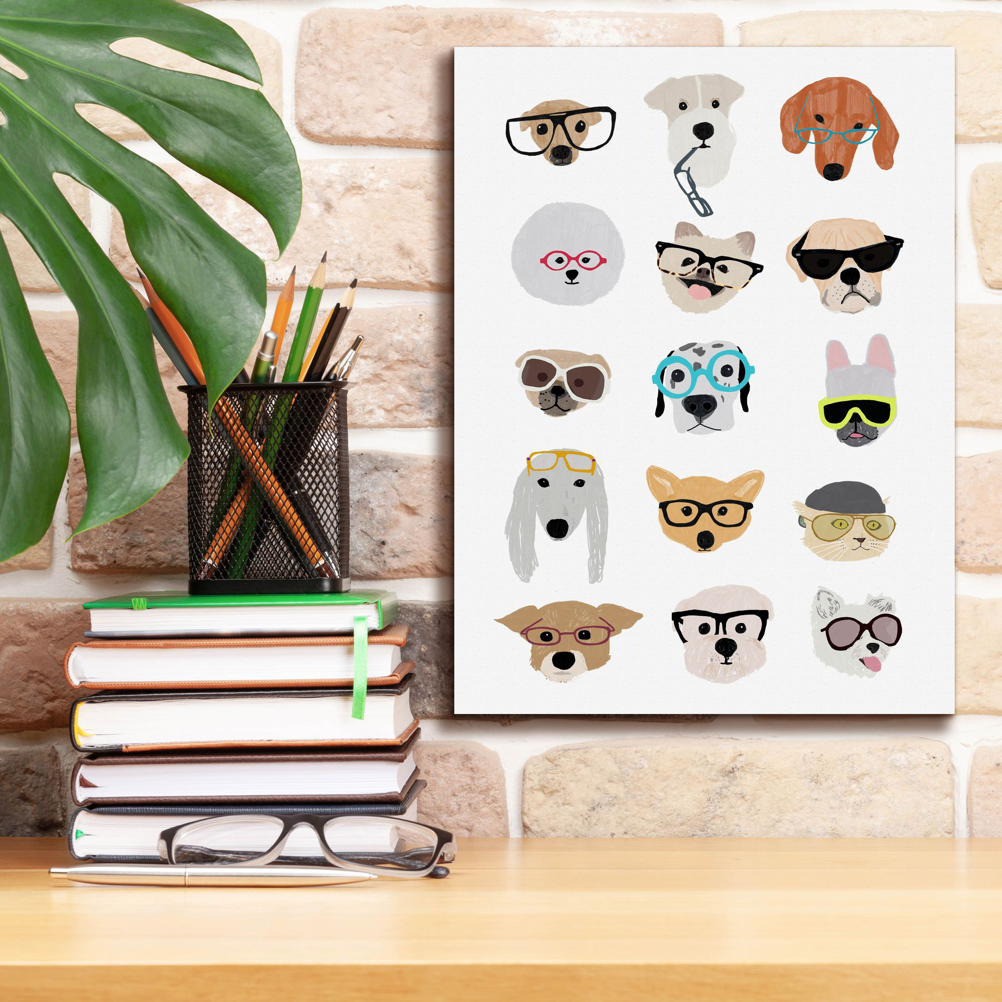 Isabelle & Max™ Duthie Dogs with Glasses by Hanna Melin - Wrapped ...