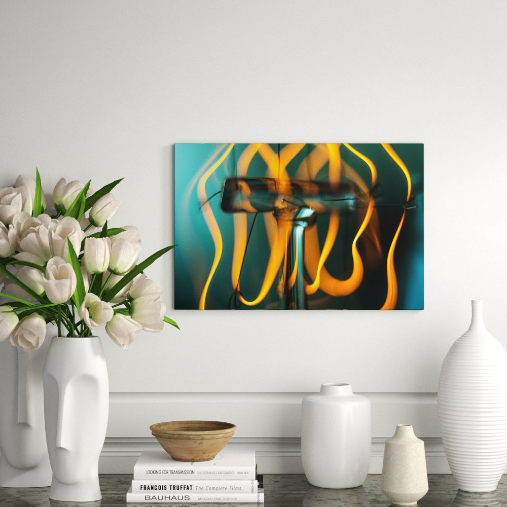 Marie Burgos Design 'Electric Edison' - Graphic Art Print on Acrylic ...