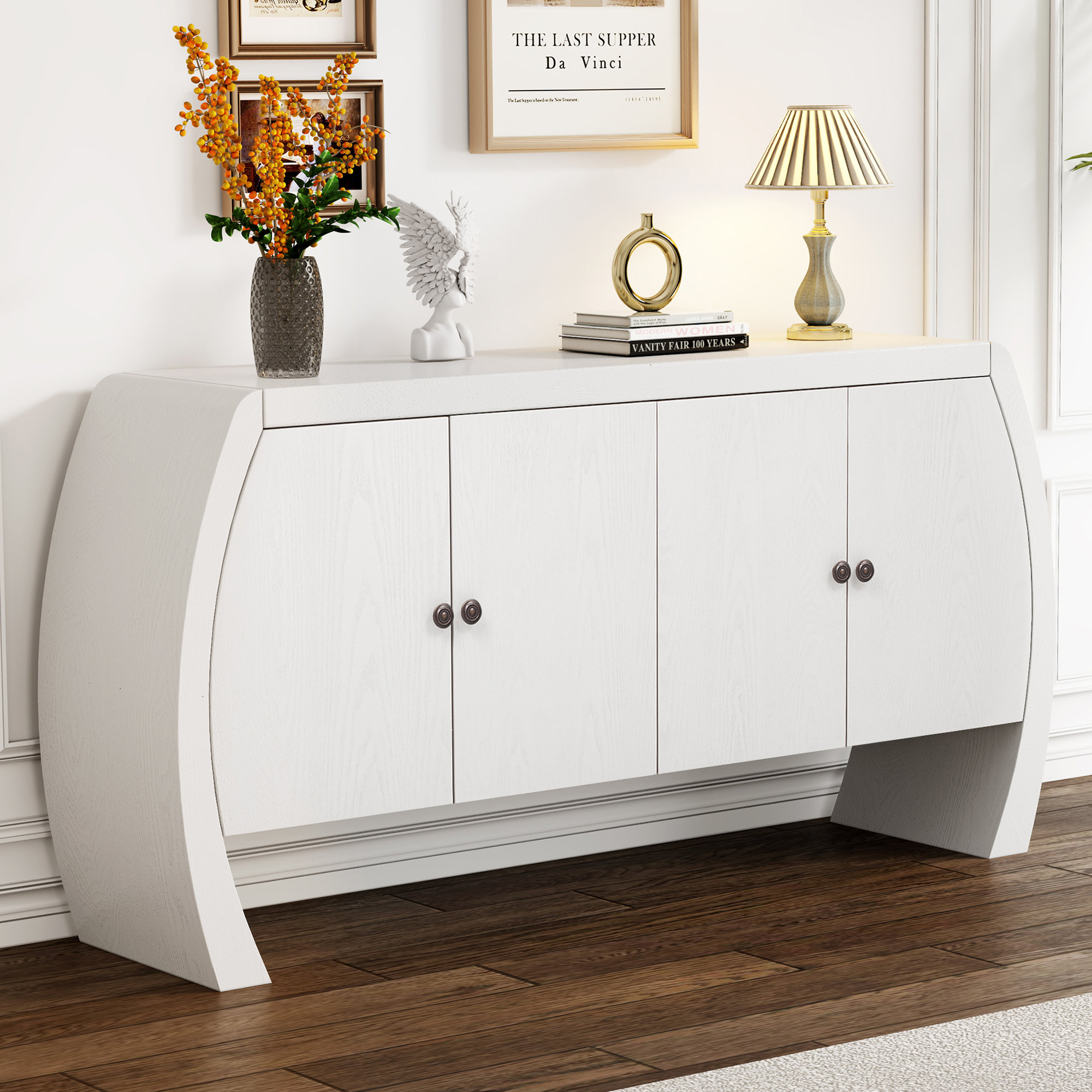 Winston Porter Nigel 58.6'' Sideboard With 4 Doors - Wayfair Canada