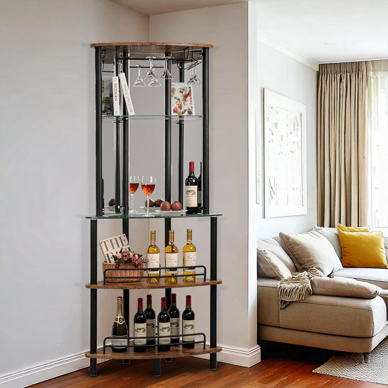 Mango Steam Bar with Wine Storage & Reviews | Wayfair
