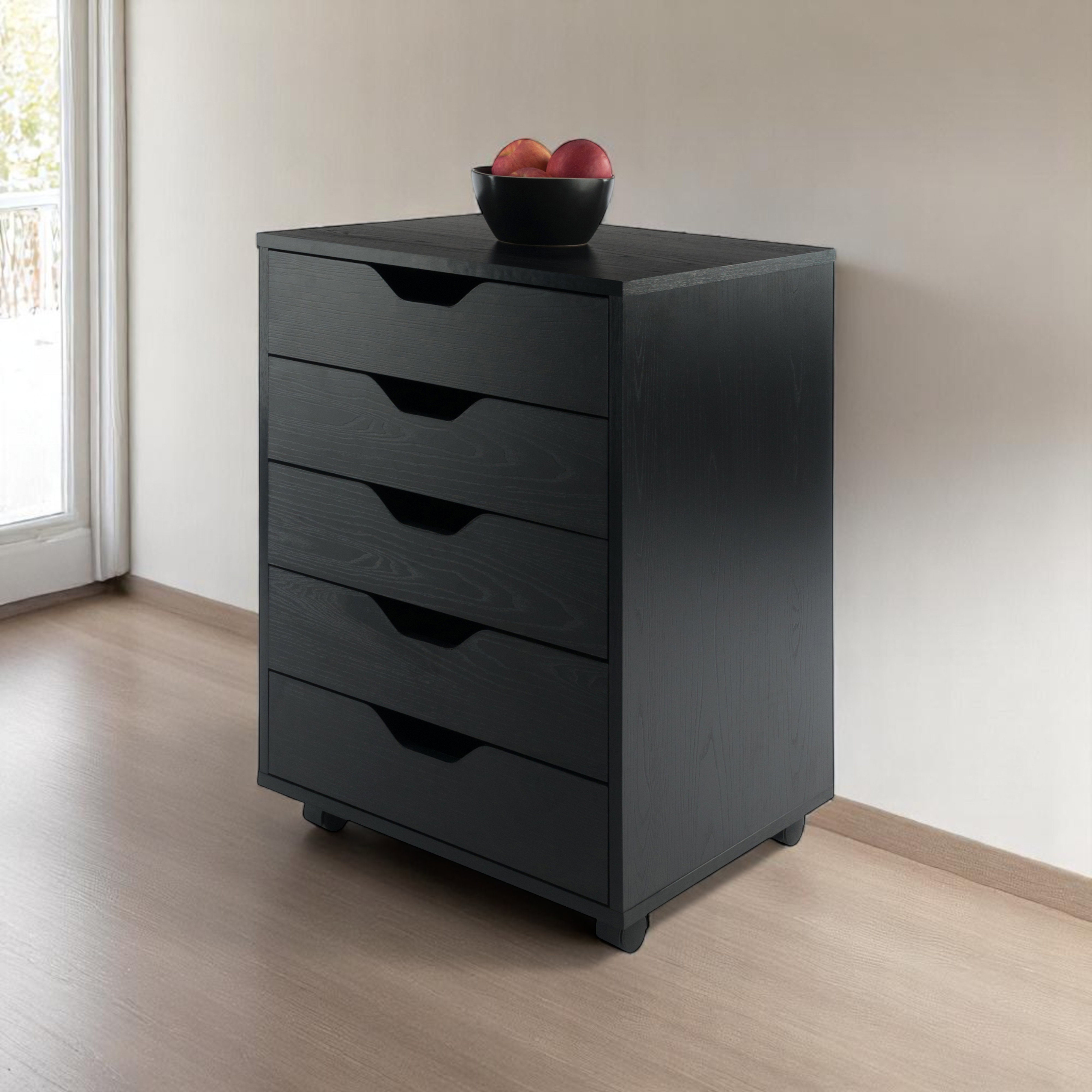 Ebern Designs Peres 5-Drawer Mobile Cabinet | Wayfair
