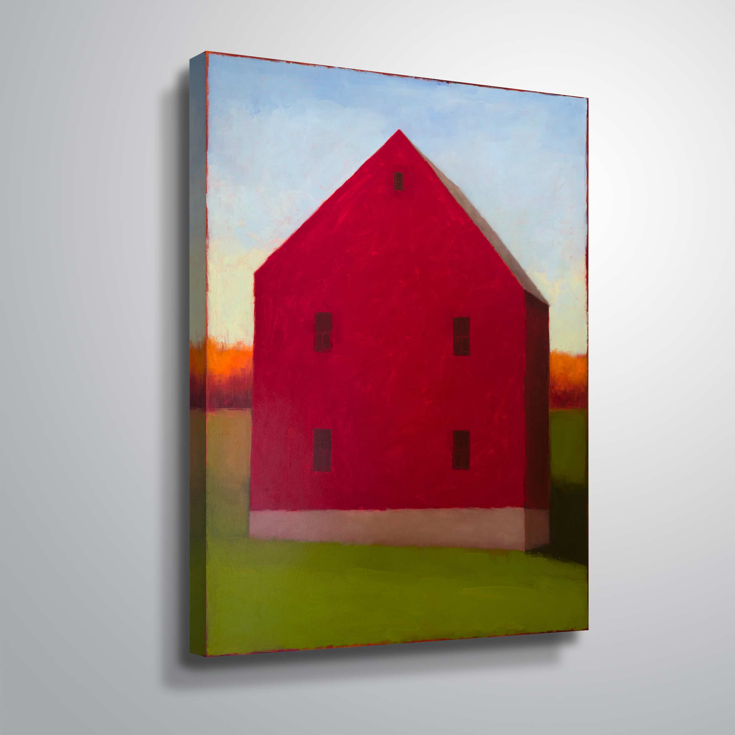 August Grove® 'Big Red' Painting on Canvas | Wayfair