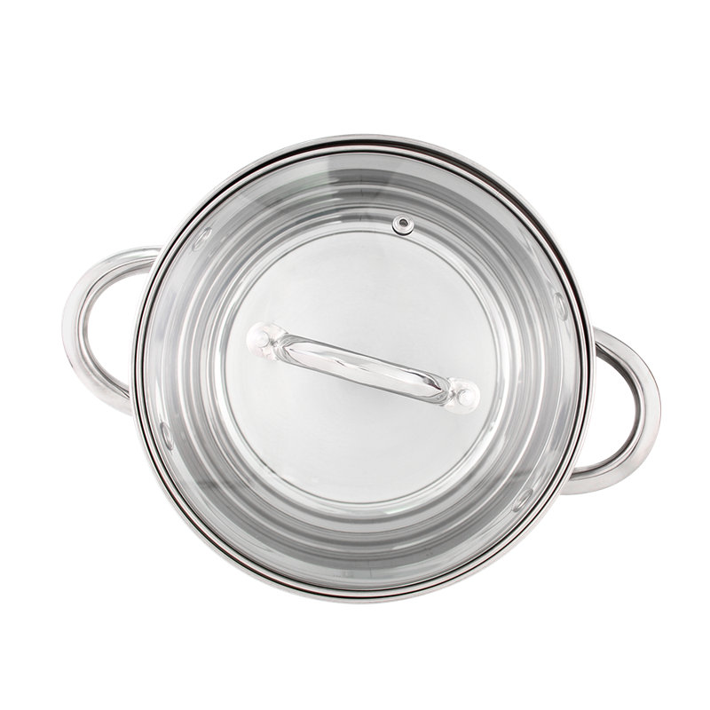 HAUS ROLAND 5 Quarts Stainless Steel Soup Pot | Wayfair