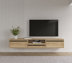 Wrought Studio Hawana 71" Modern and Minimalist Wall Mounted Floating ...
