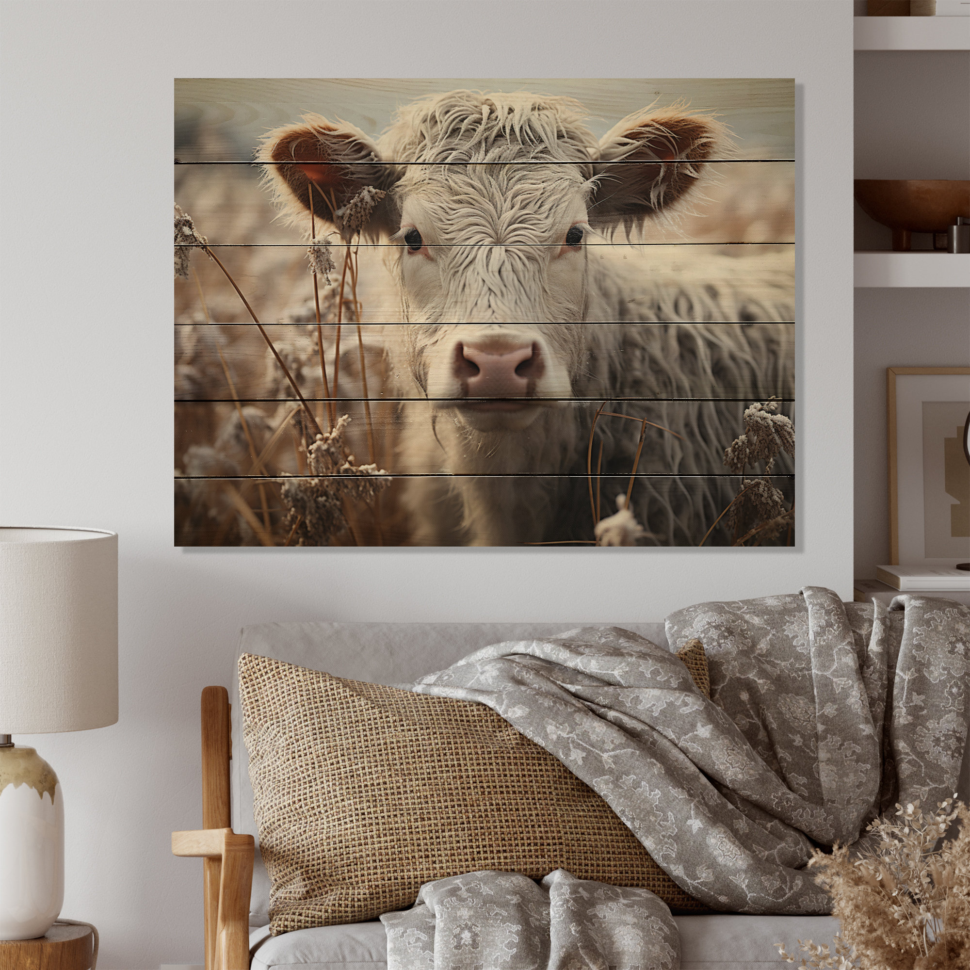 August Grove® " Cow Protrait Photography " | Wayfair