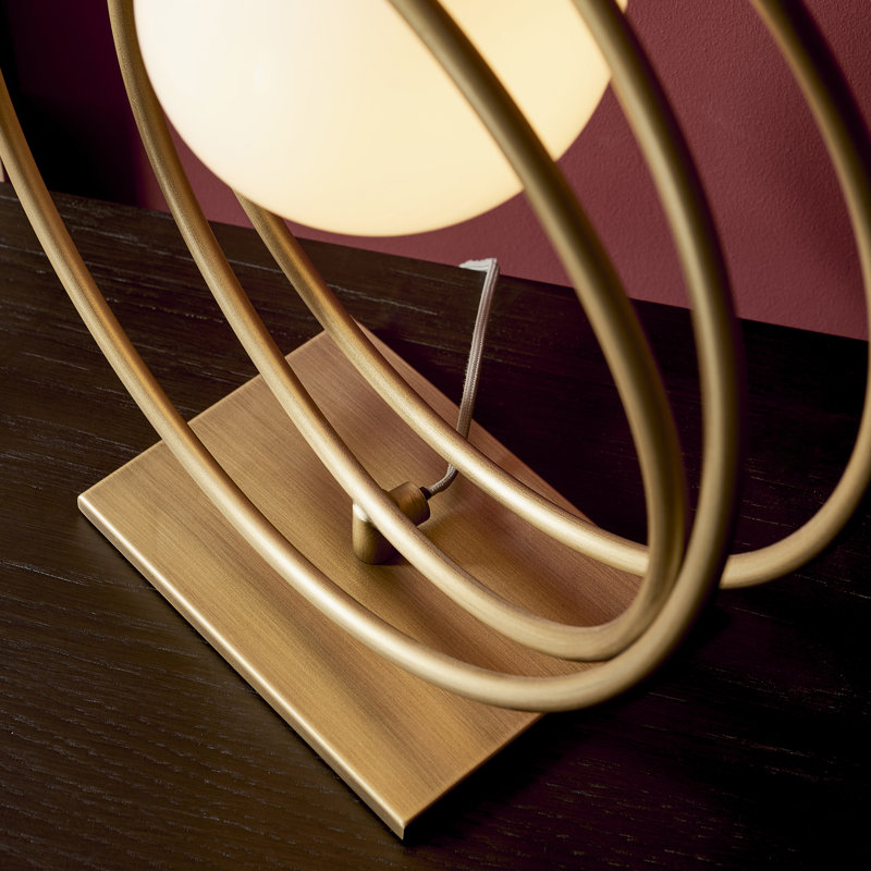 Fairmont Park Murawski 31Cm Brushed Gold Table Lamp | Wayfair.co.uk