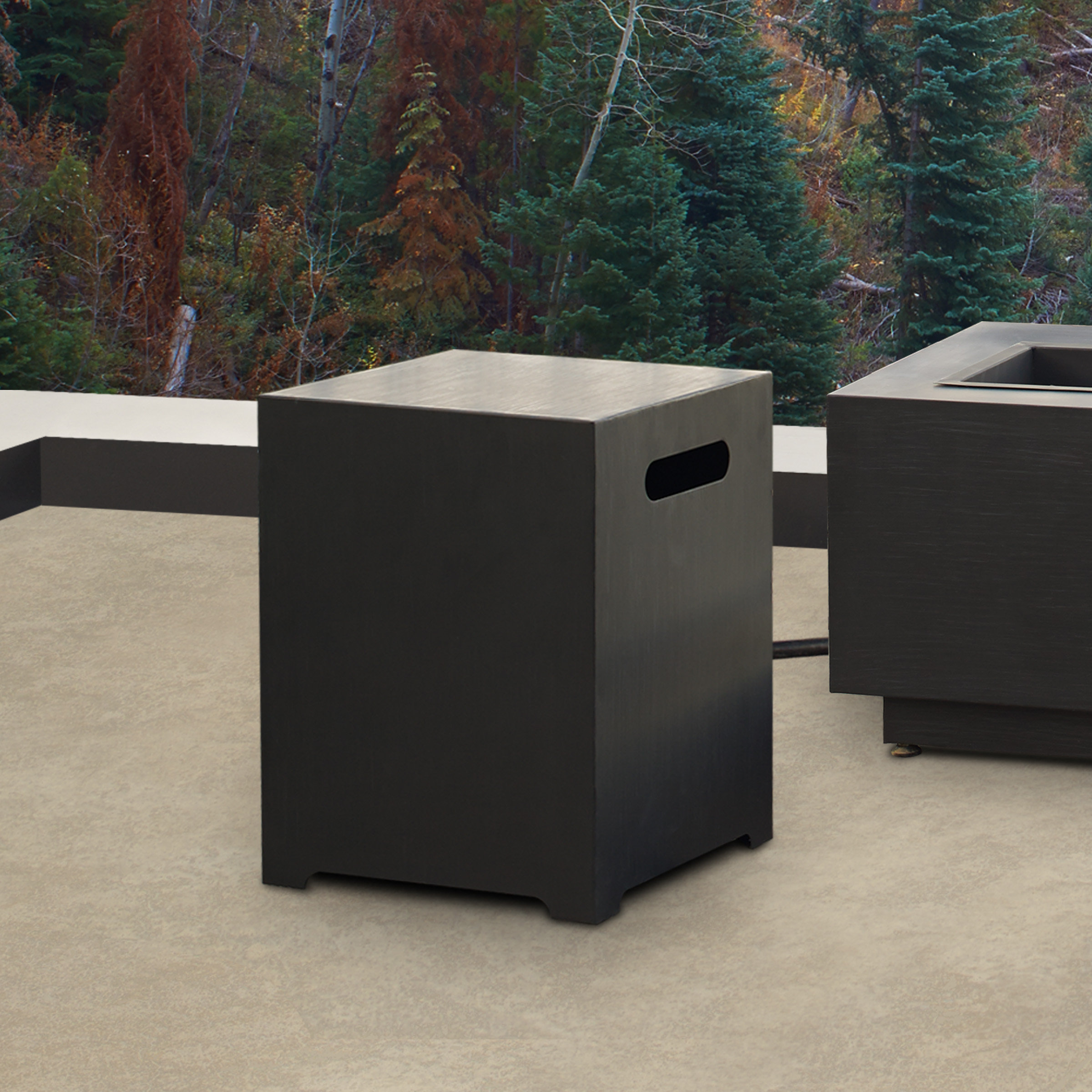 Real Flame Lanesboro Propane Tank Fire Pit Fuel Cover & Reviews | Wayfair