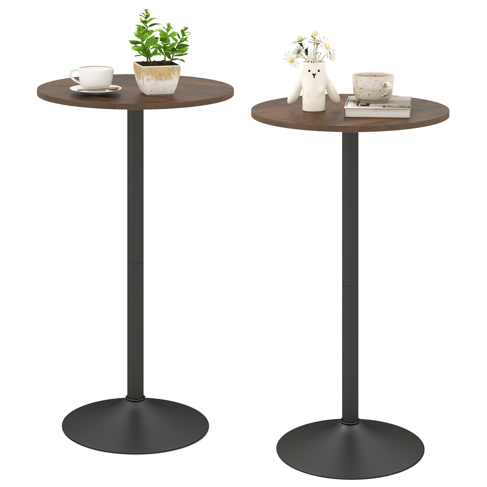 Borough Wharf Round Metal Base Dining Table | Wayfair.co.uk