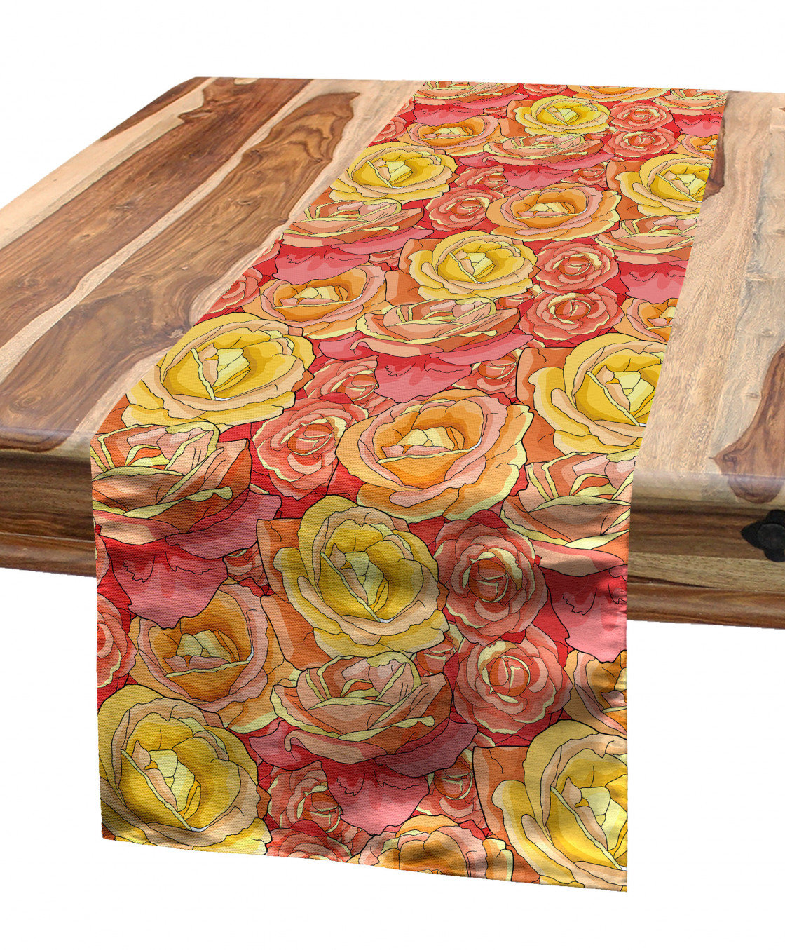 East Urban Home Pale Pink Table Runner | Wayfair