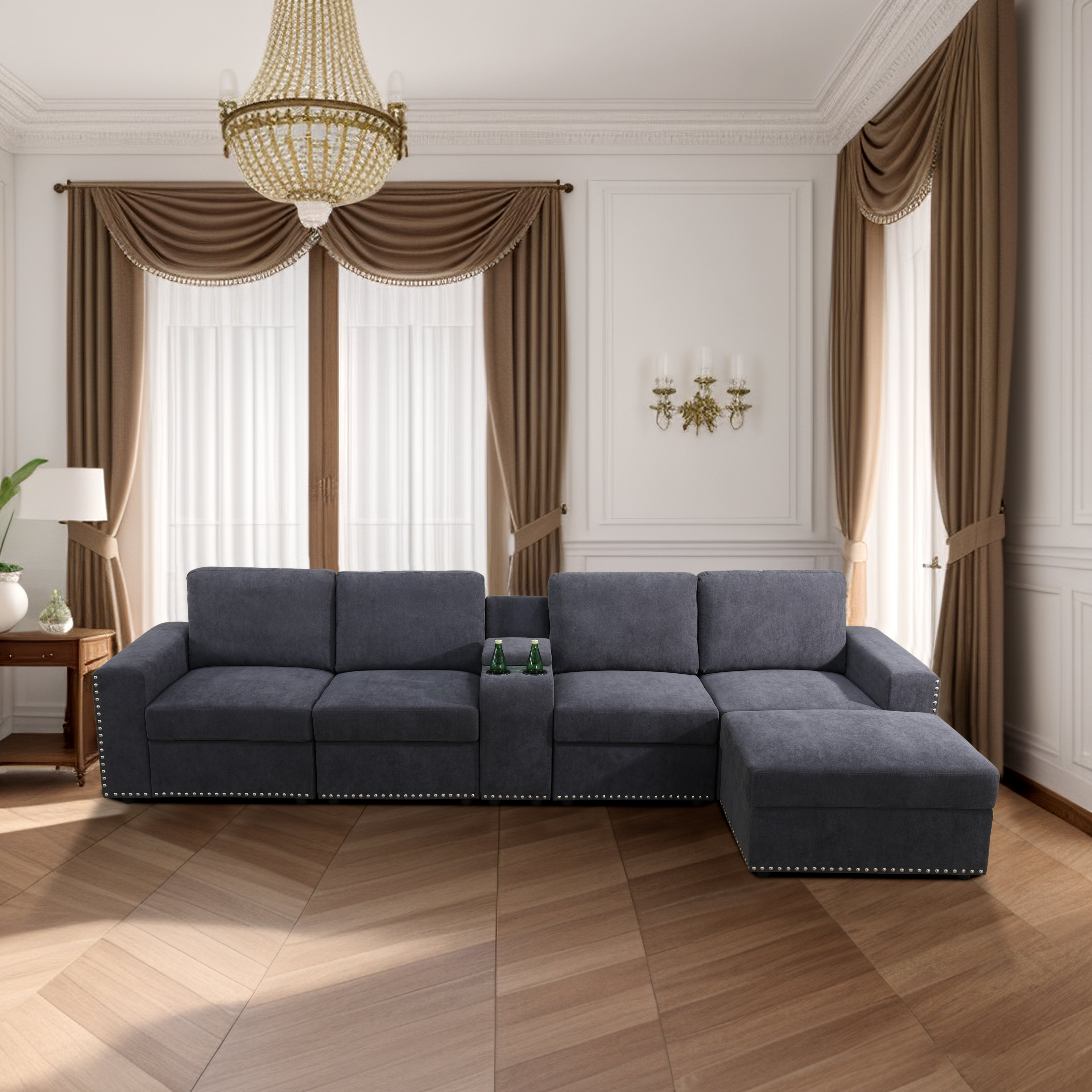 Ebern Designs 6-Pieces Combinable Sofa Set - Wayfair Canada