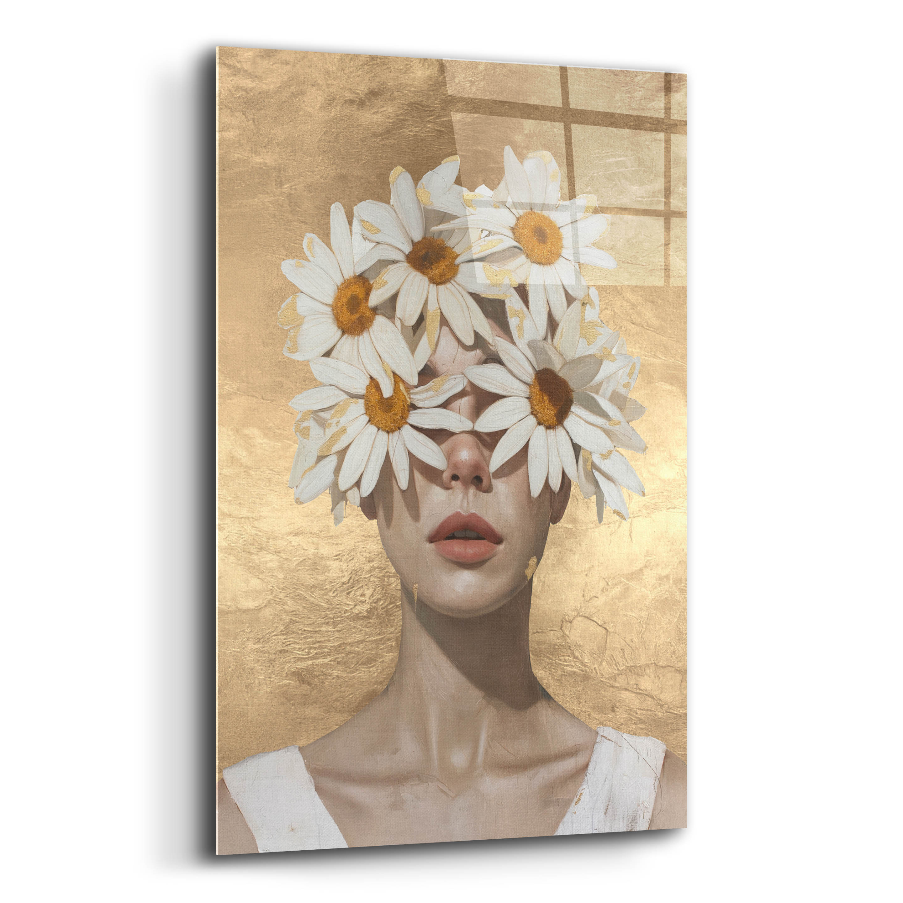 Winston Porter 'Chamomile Lady' by Svetlana Aleynikova Acrylic Glass Wall Art | Wayfair