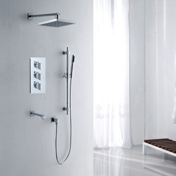 Juno Showers All-In-One Kit with Rough in-Valve - Wayfair Canada