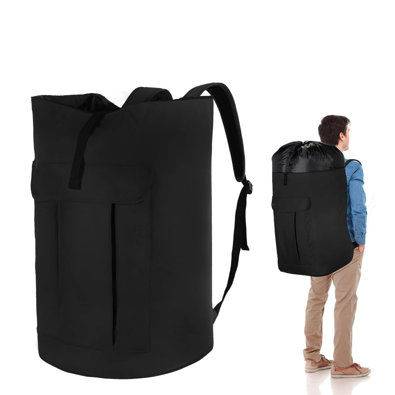 Rebrilliant Laundry Bag Backpack,115L Extra Large Travel Laundry Hamper ...