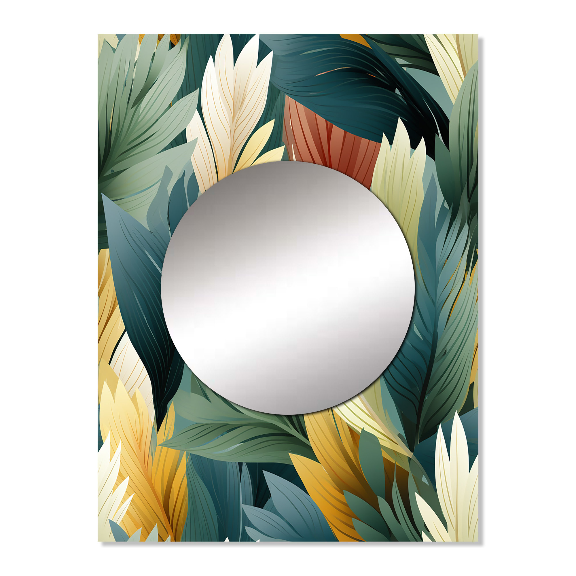 East Urban Home Rayce Jungle Tropical Plams Composition - tropical ...