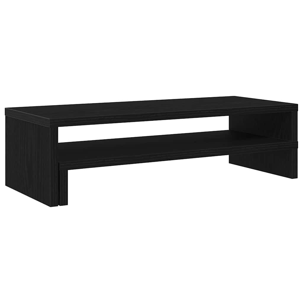 Ebern Designs Monitor Stand Black Oak 21.3X8.7X5.9" Engineered Wood ...