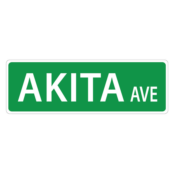 Imagine This Company Akita Wood Sign | Wayfair