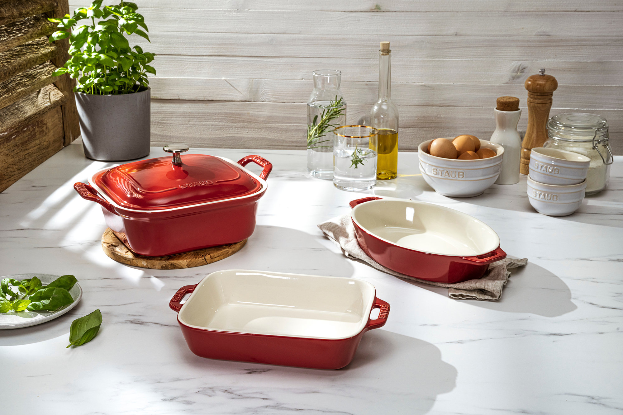 Staub Ceramique Ovenware Set 4 Piece & Reviews - Wayfair Canada