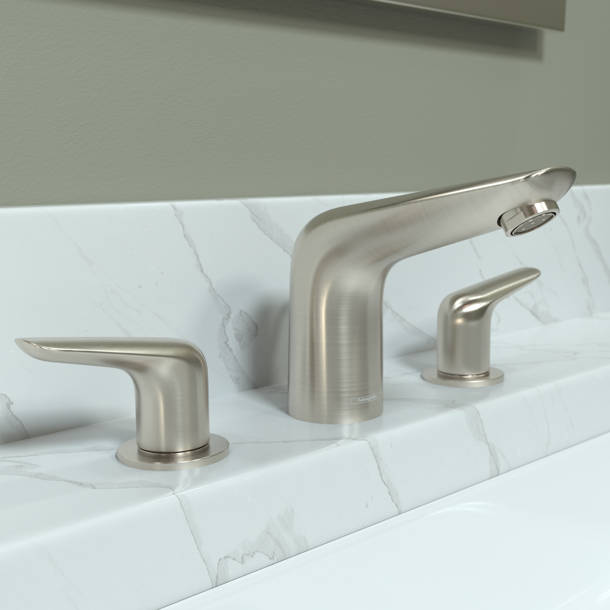 Speakman Neo Widespread Bathroom Faucet with Drain Assembly & Reviews ...