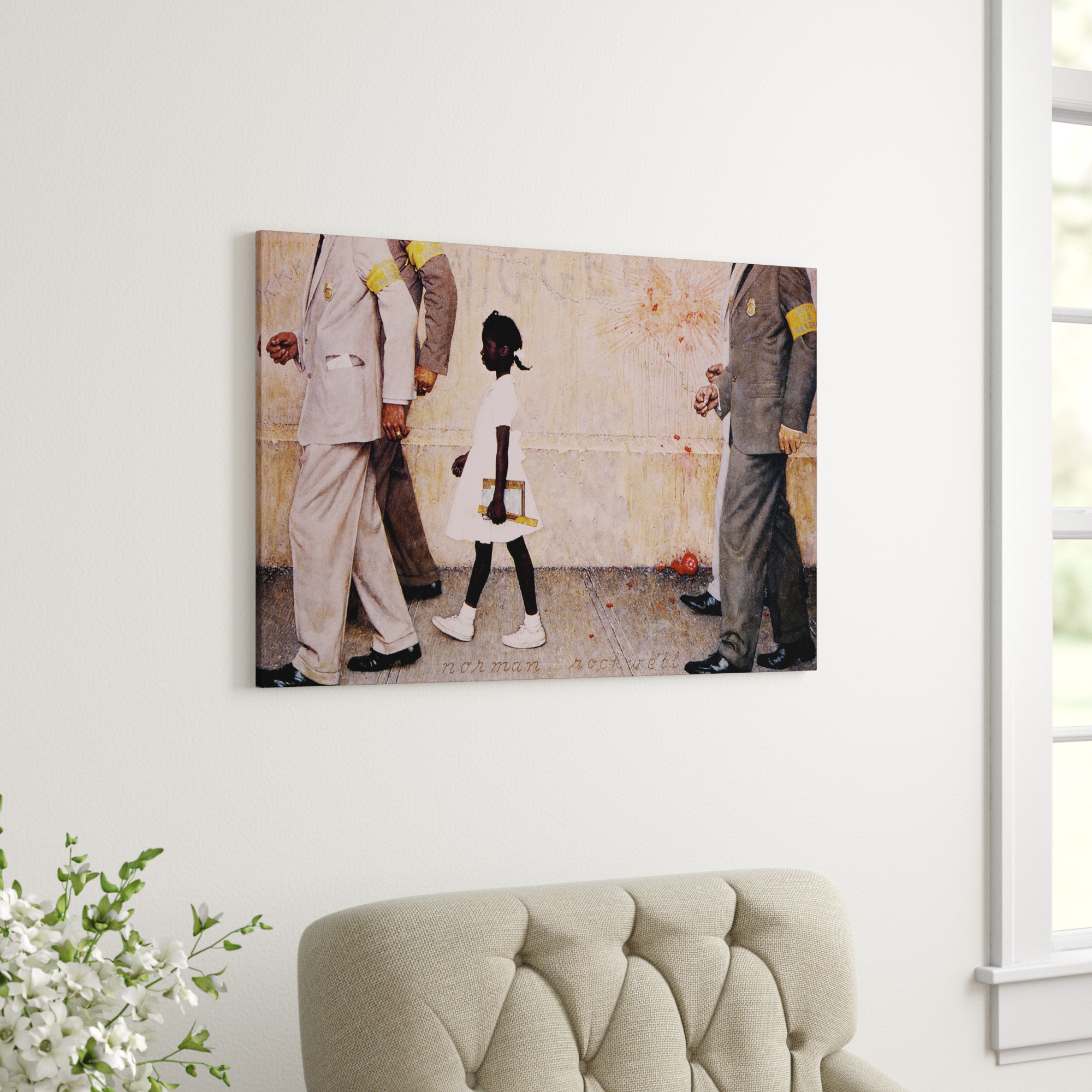 Lark Manor The Problem We All Live With (Ruby Bridges) by Norman ...