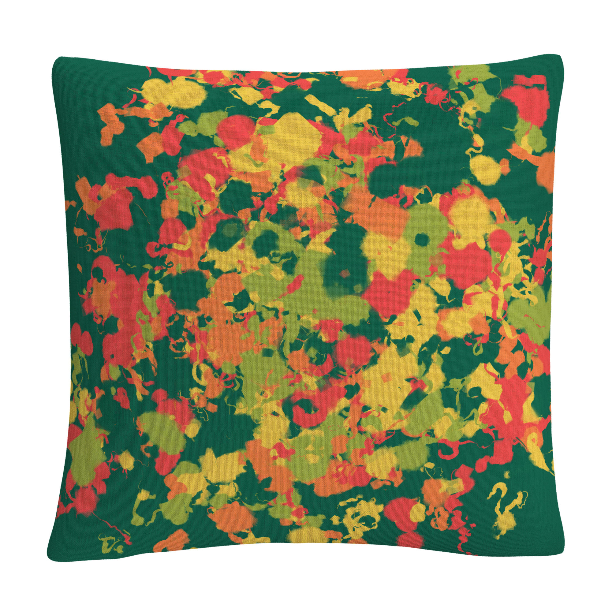 Trademark Fine Art Abstract Sparks Speckled Splatter Abstract Throw ...