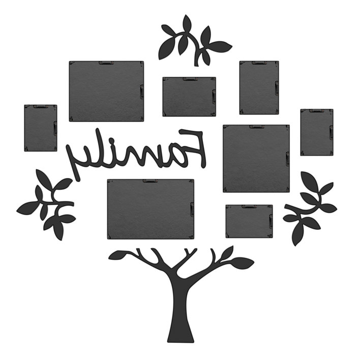 Red Barrel Studio® Guruvansh Family Picture Frame, Collage Wall Frame ...