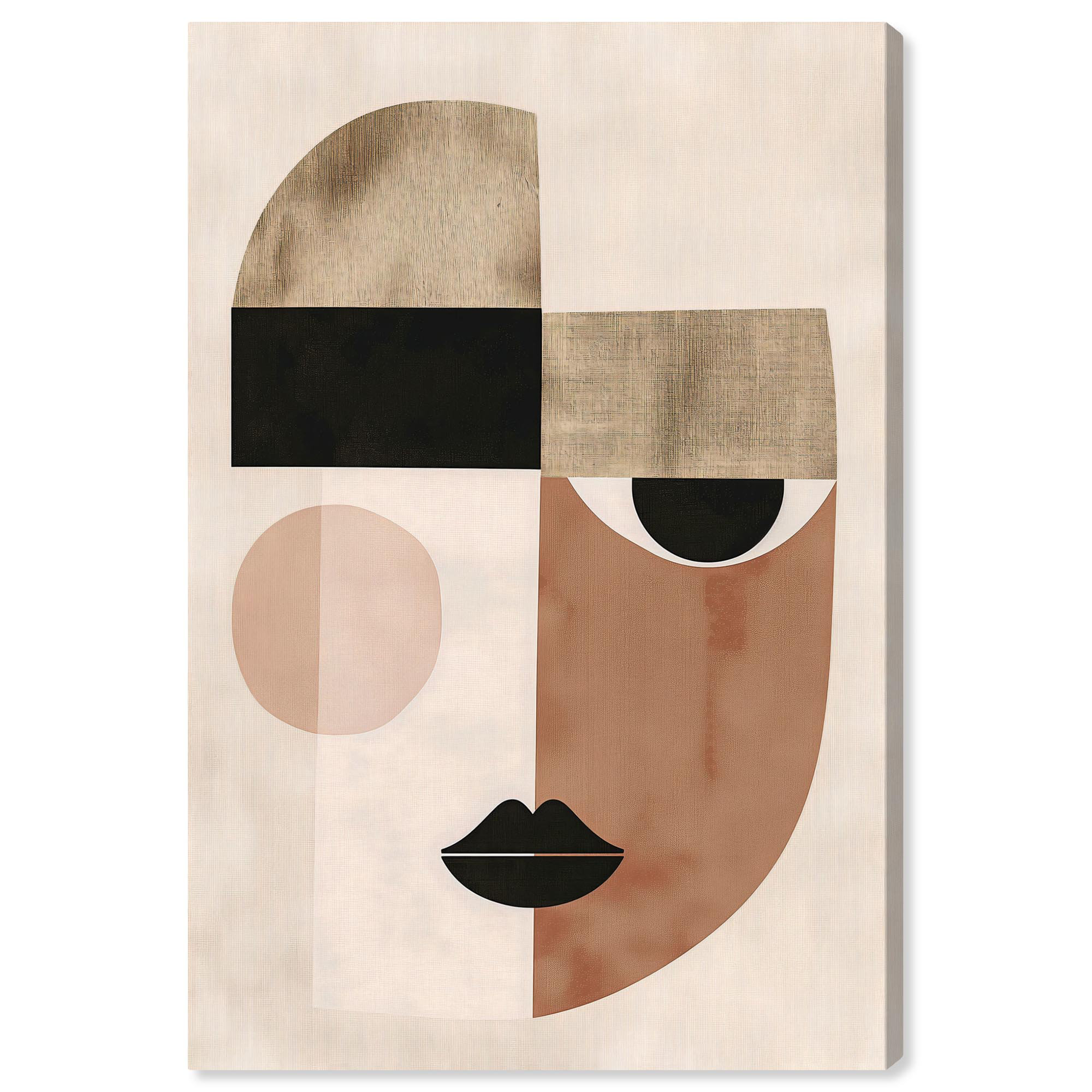 Art Remedy Face Moderne I Canvas by Art Remedy | Wayfair