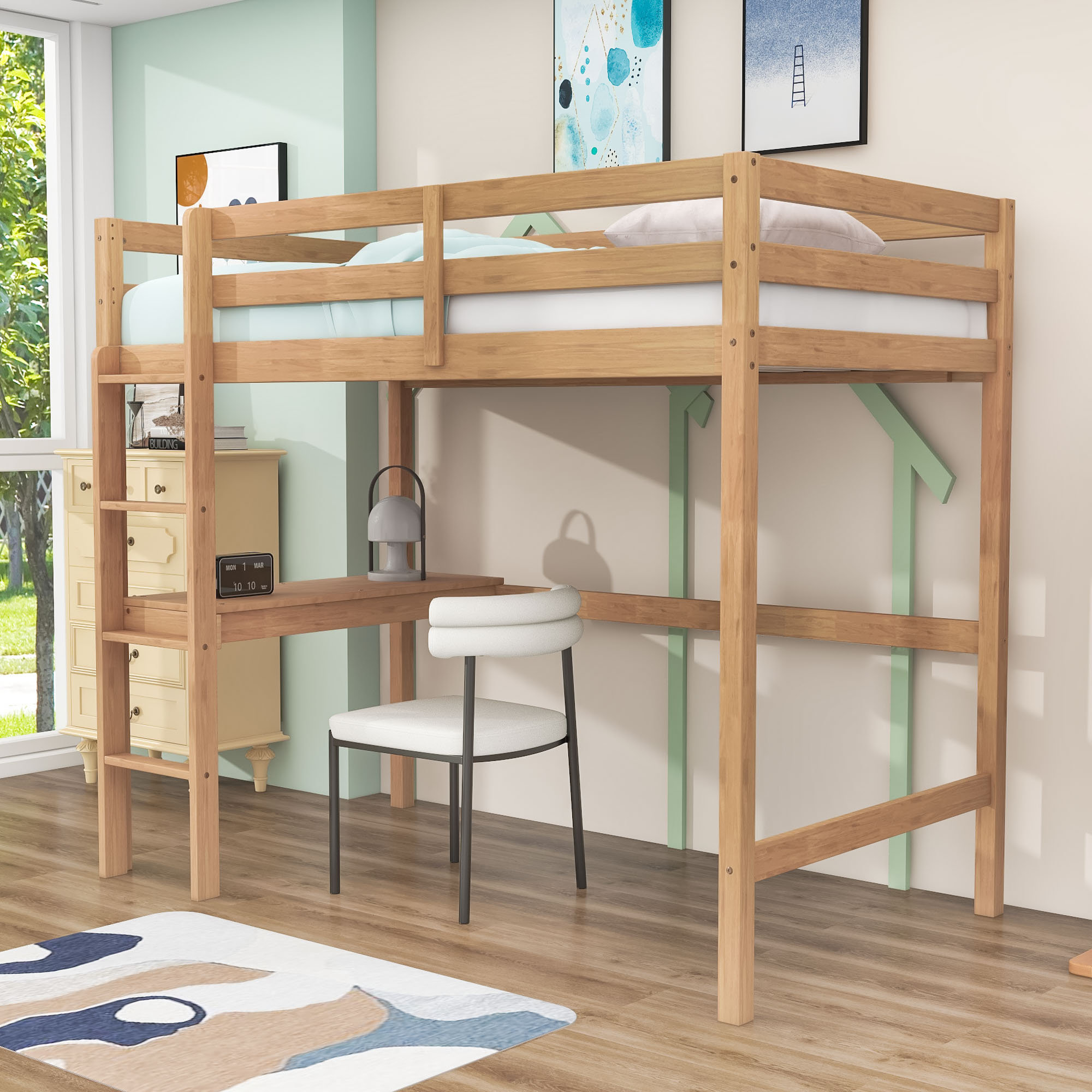 PV SUPPLIERS TO THE HOSPITALITY INDUSTRY, INC. Twin Loft Bed With Built ...