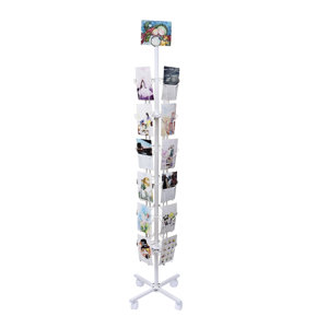 FixtureDisplays Greeting Card Rack 24-Pocket 6" Wide Pocket (Fits 5 x 7 ...