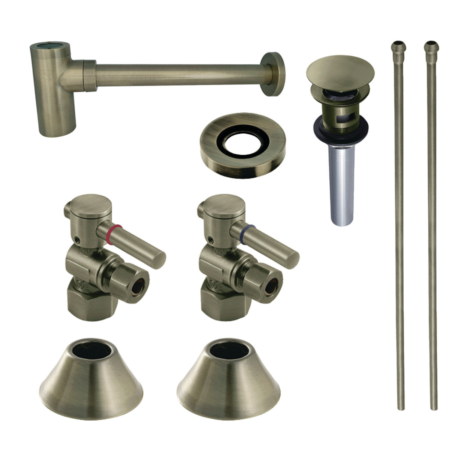 Kingston Brass Trimscape Contemporary Plumbing Sink Trim Kit with ...