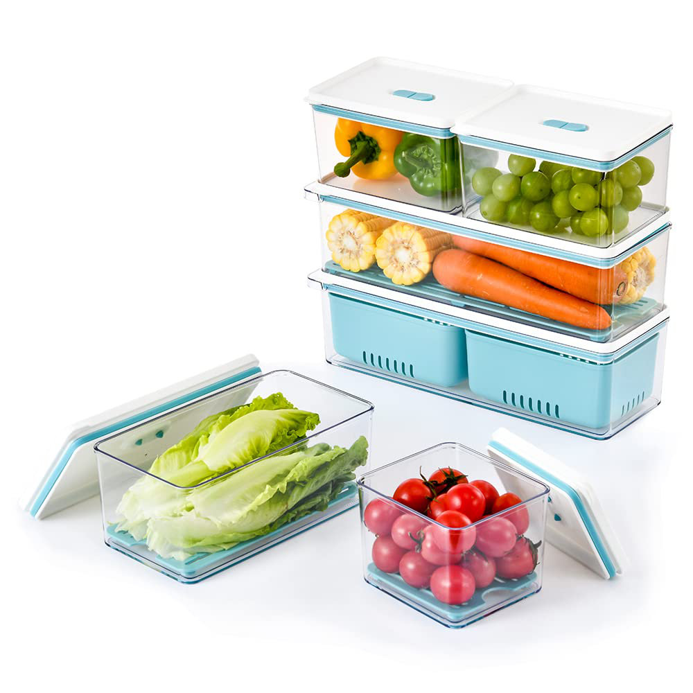 Latitude Run® Stackable Produce Saver, Organizer Bins/Storage ...