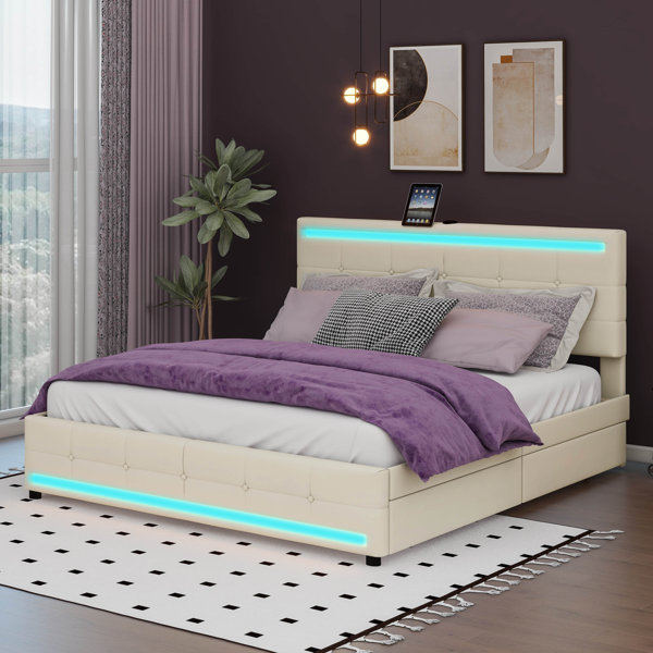 Mercer41 Pazley Upholstered Storage Bed - Wayfair Canada
